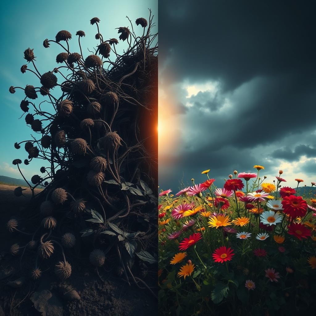 Artistic Representation of Cancer: Hope vs. Despair