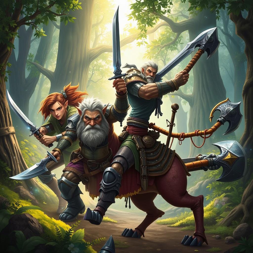 Epic Fantasy Characters Unite!