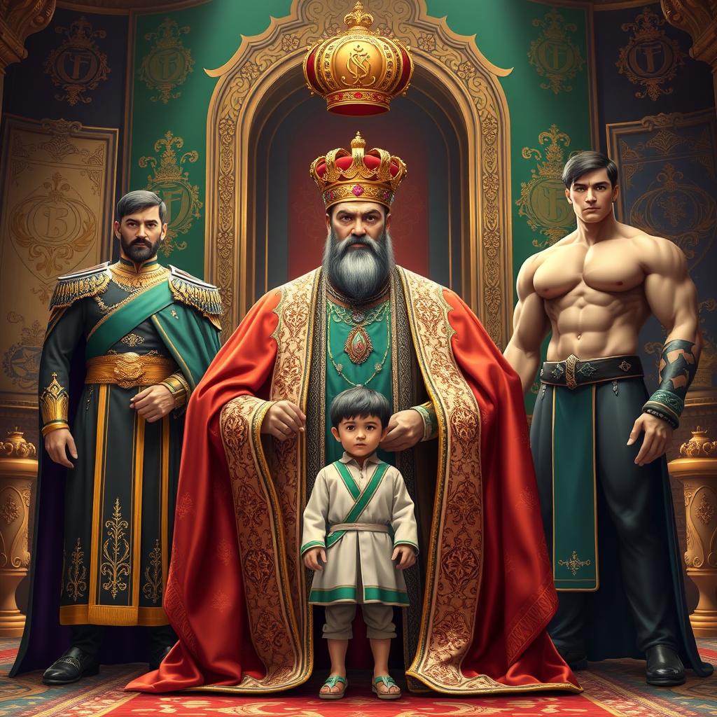 Majestic King Iran: A Portrait of Royalty
