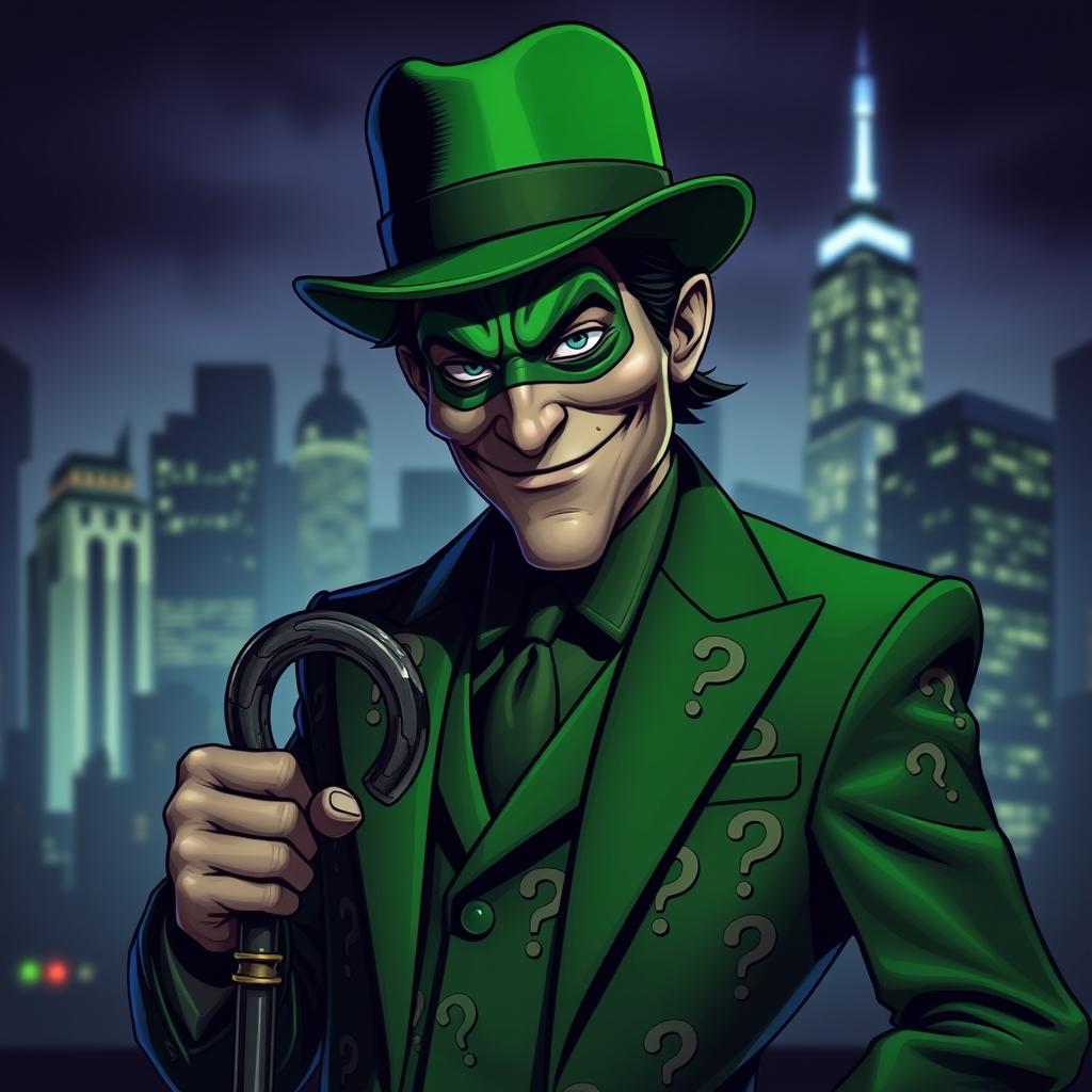 Unlock the Mystery: Riddler-Inspired Character