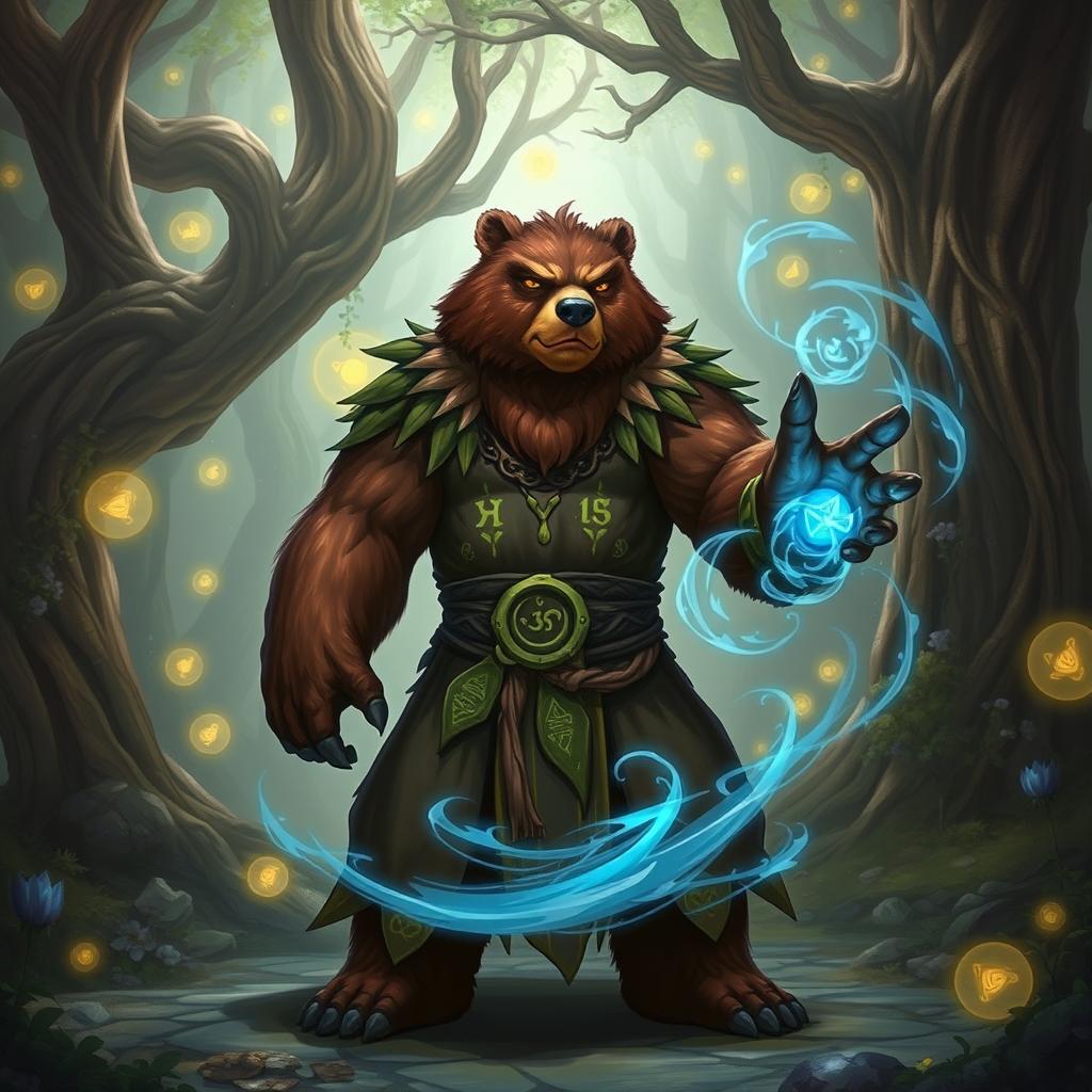 Discover the Shifter Bear Mage: A Magical Adventure
