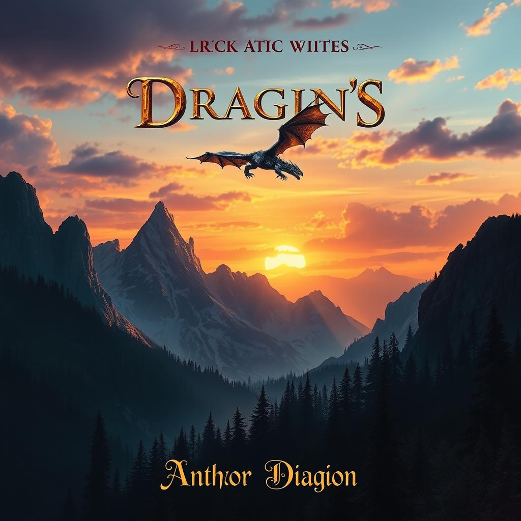 Epic Fantasy Book Cover: Enchanting Landscapes Await