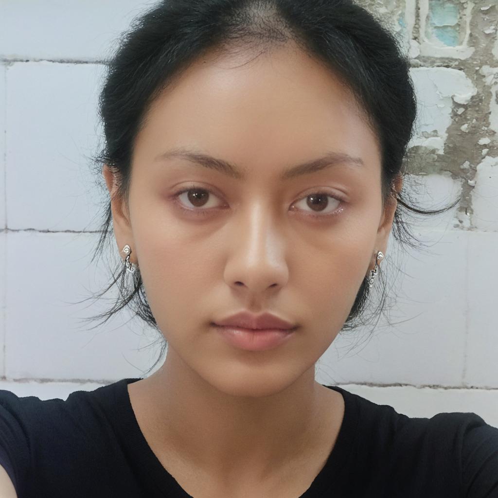 Stunning AI-Generated Portrait of a Young Individual