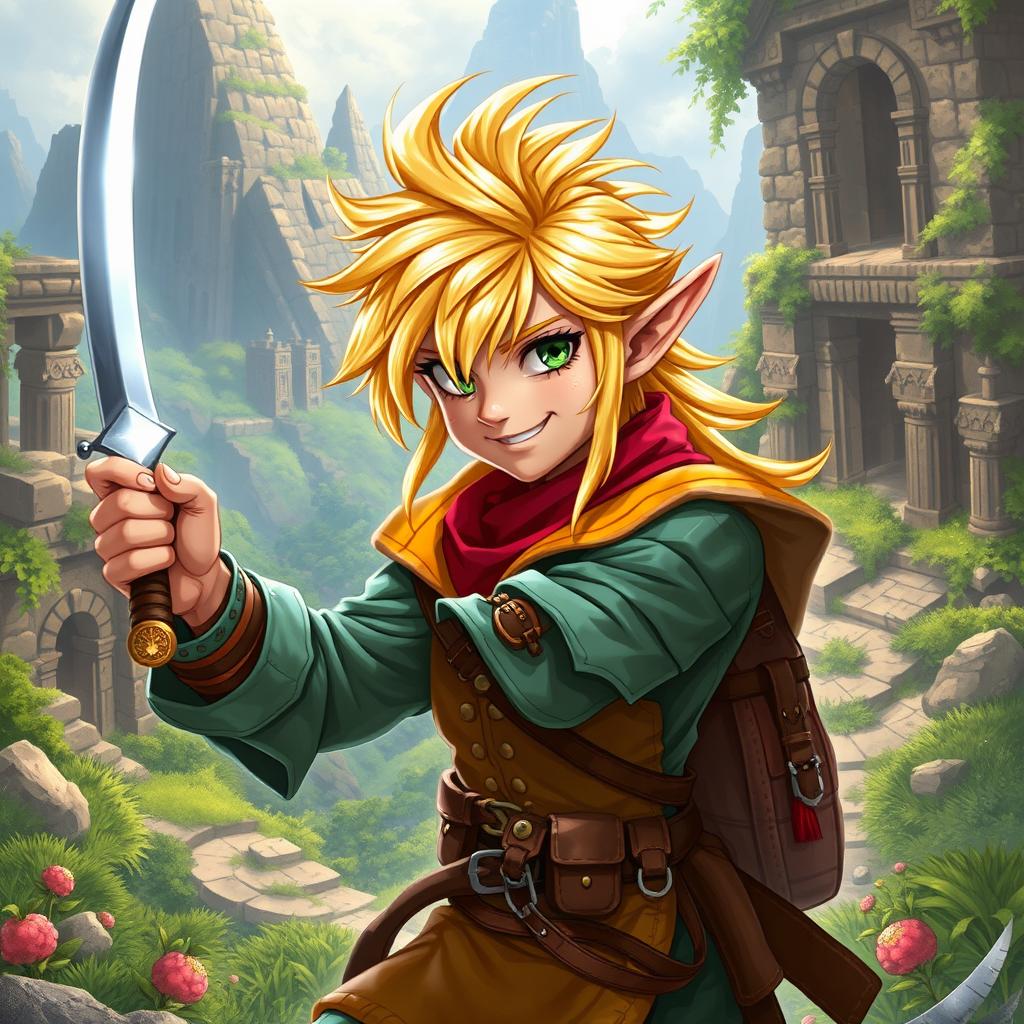 Meet the Swashbuckling Kender Adventurer