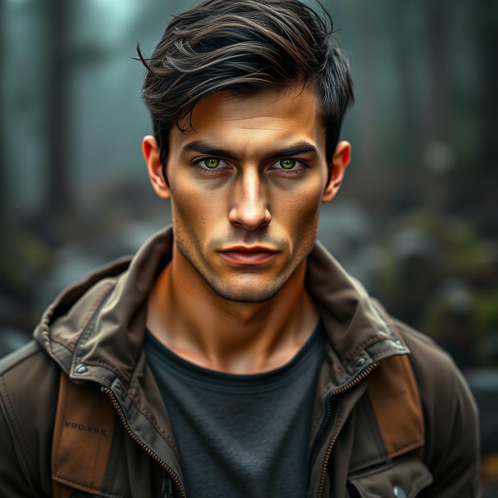 Discover the Intensity: A Late 20's Battle-Scarred Man