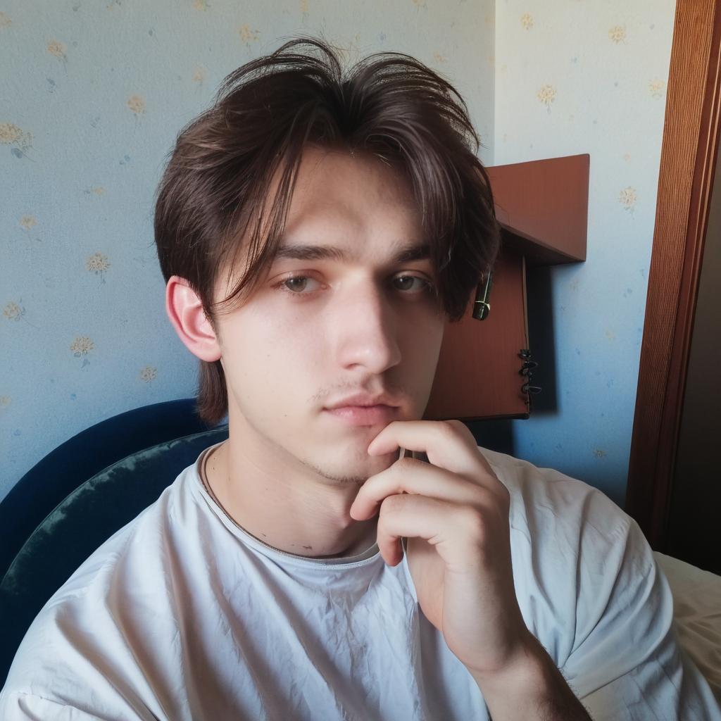 Whimsical Medieval Portrait: Dreamy Artistry and Historical Elegance