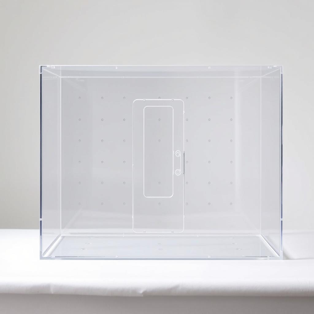 Versatile Elongated Clear Container