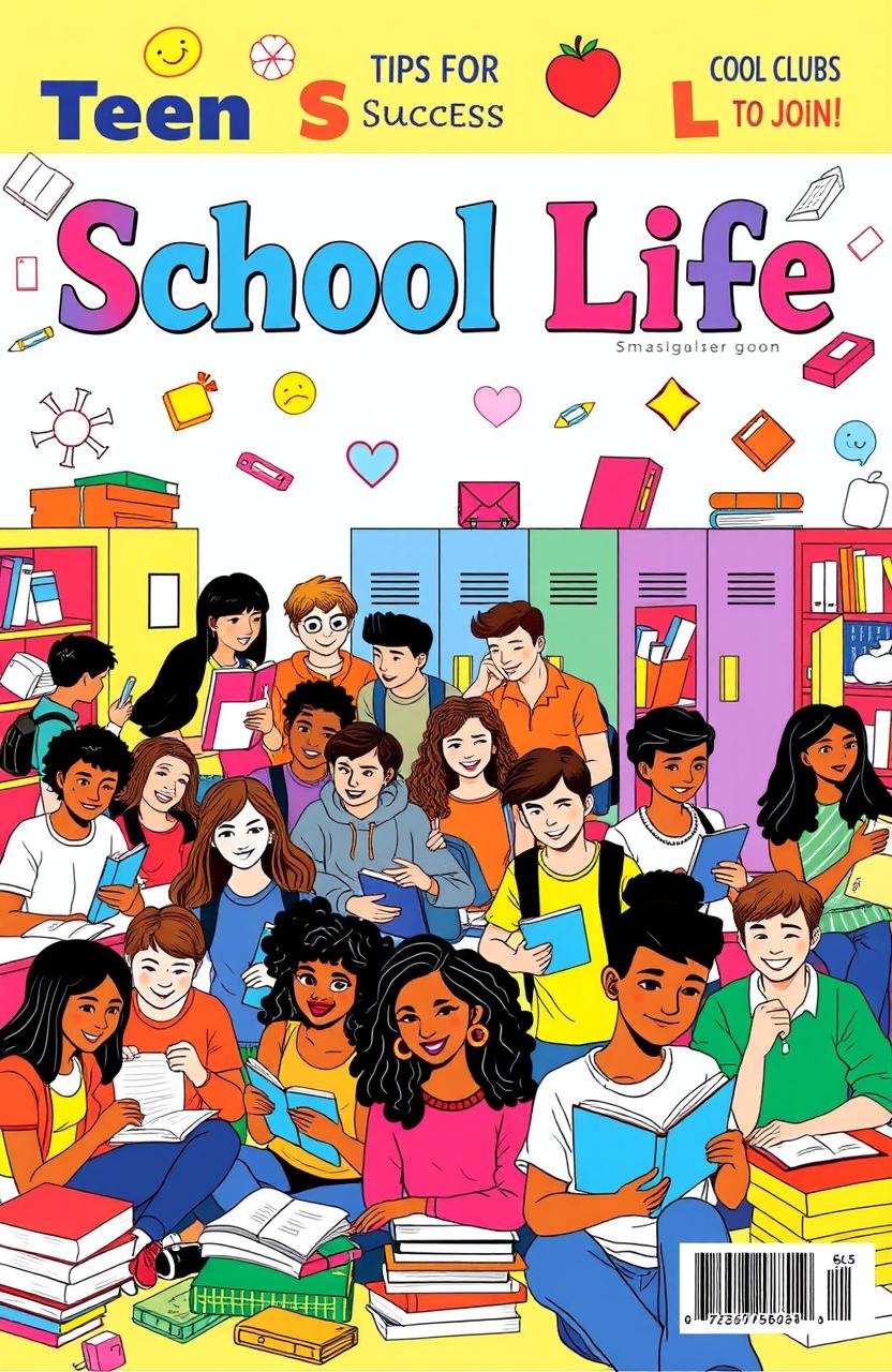 Celebrate Diversity: A Vibrant High School Cover
