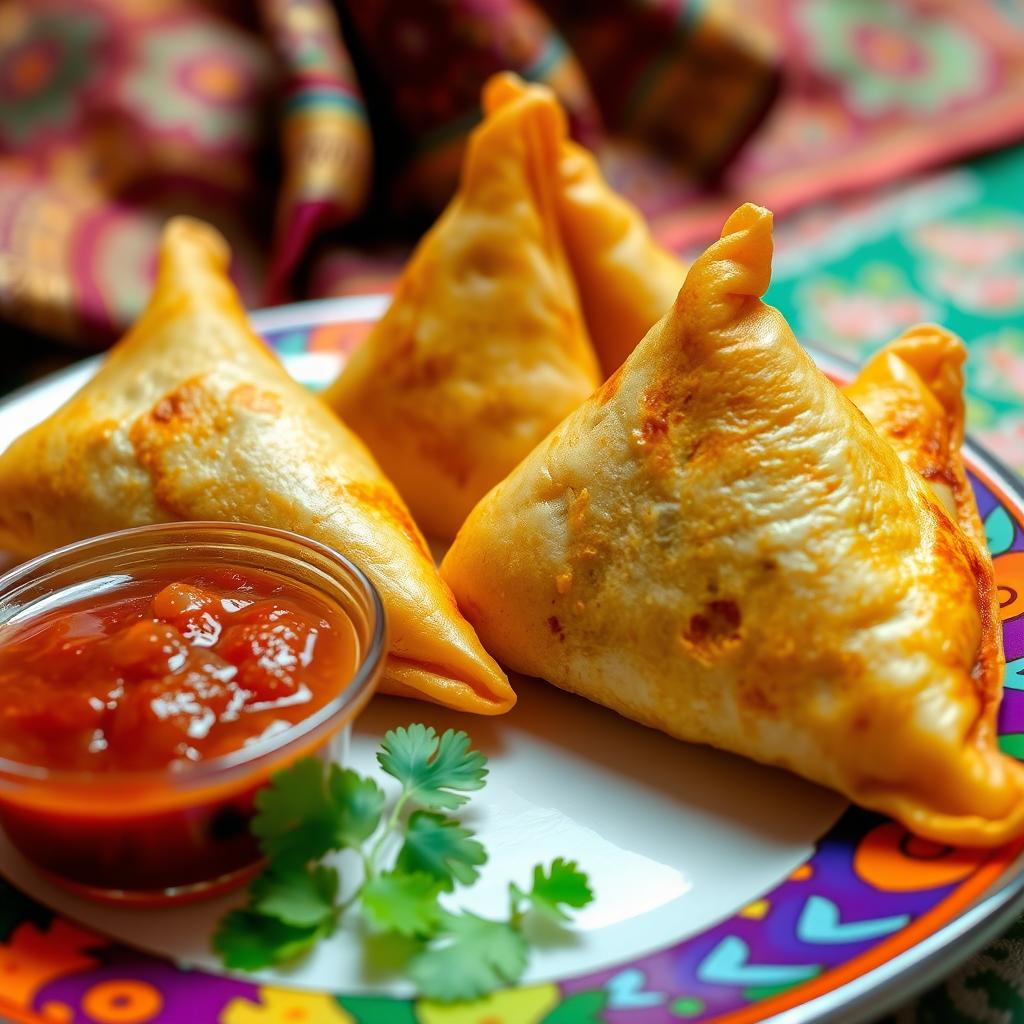 Irresistibly Crispy Samosas with Spiced Potatoes