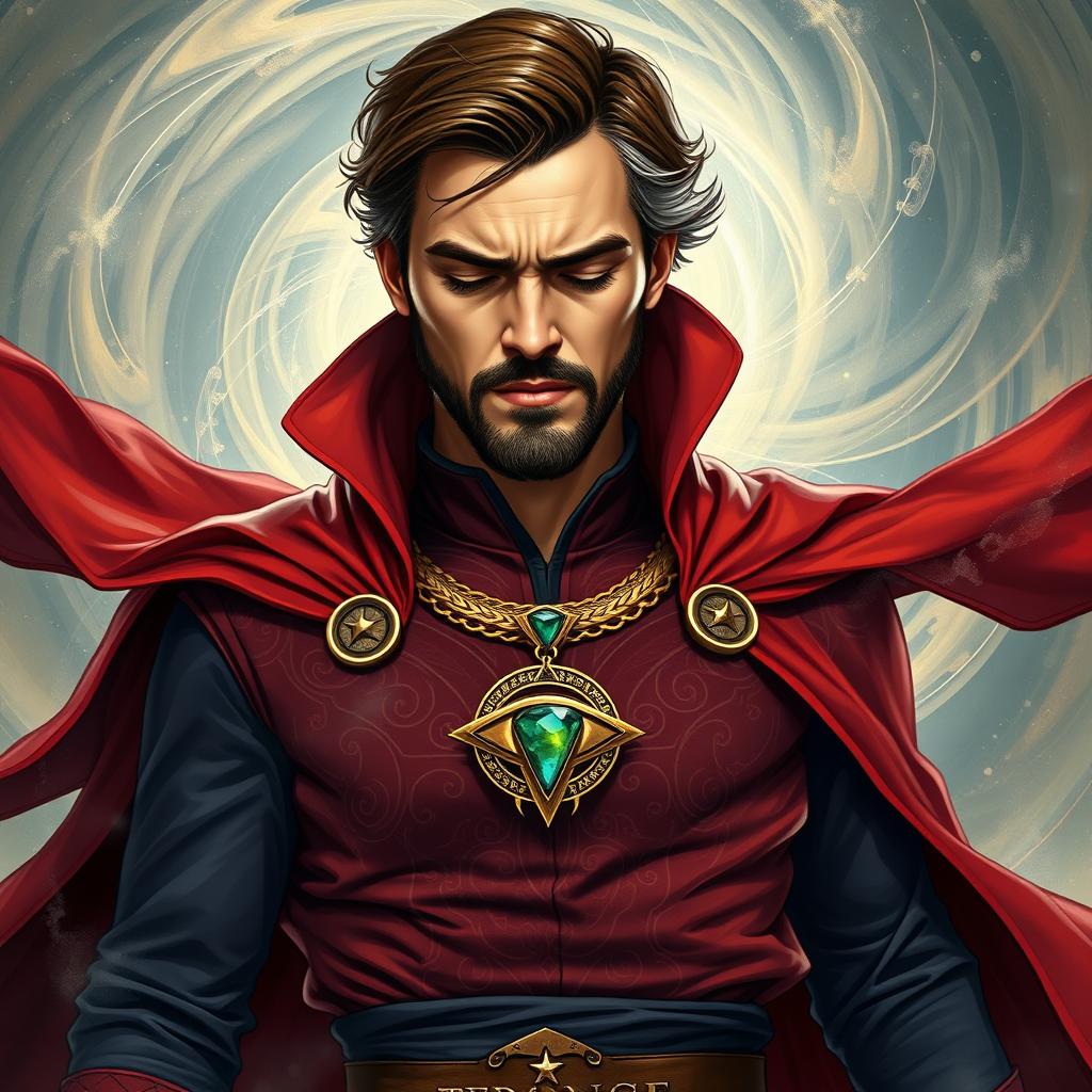 Mystical Superhero: A Portrait of Power