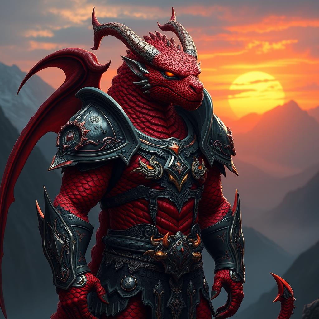 Fierce Dragonborn: Stand Tall and Proud
