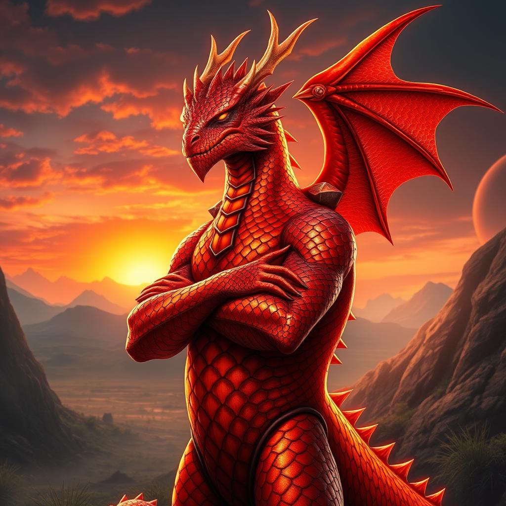 Awaken the Dragonborn: Fiery Metalic Skin