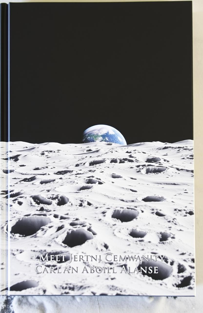 Journey to the Moon: A Captivating Book Cover