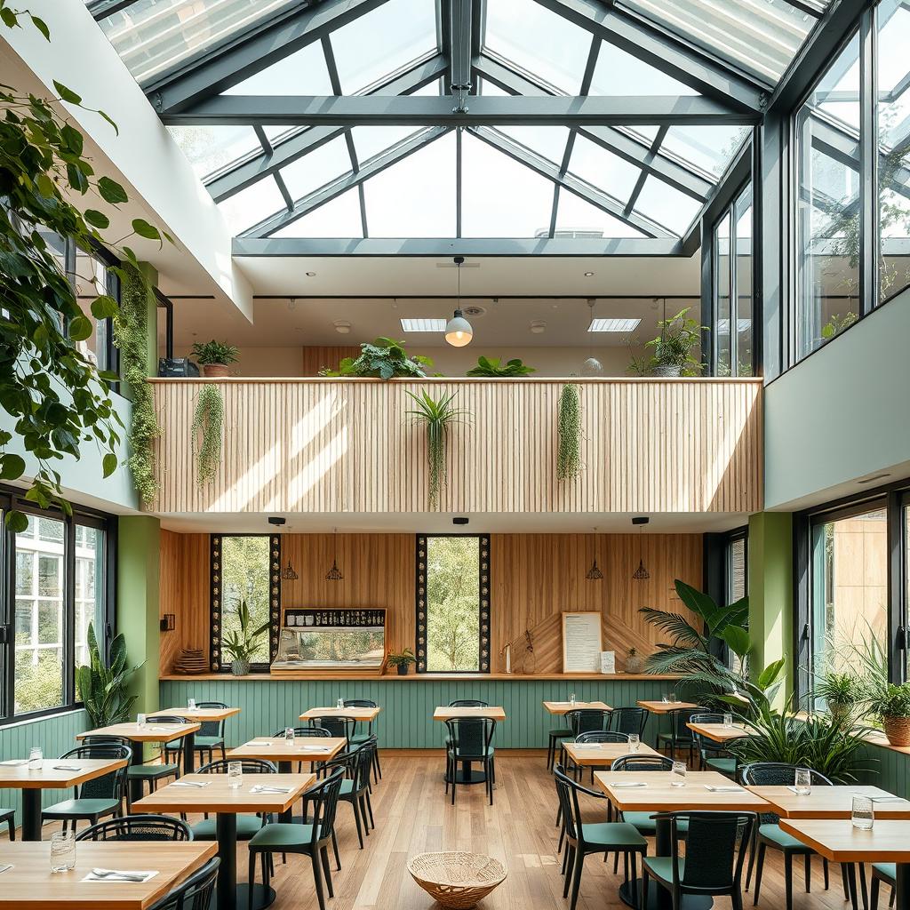 Discover a Charming Two-Story Restaurant Above a Cozy Coffee Shop