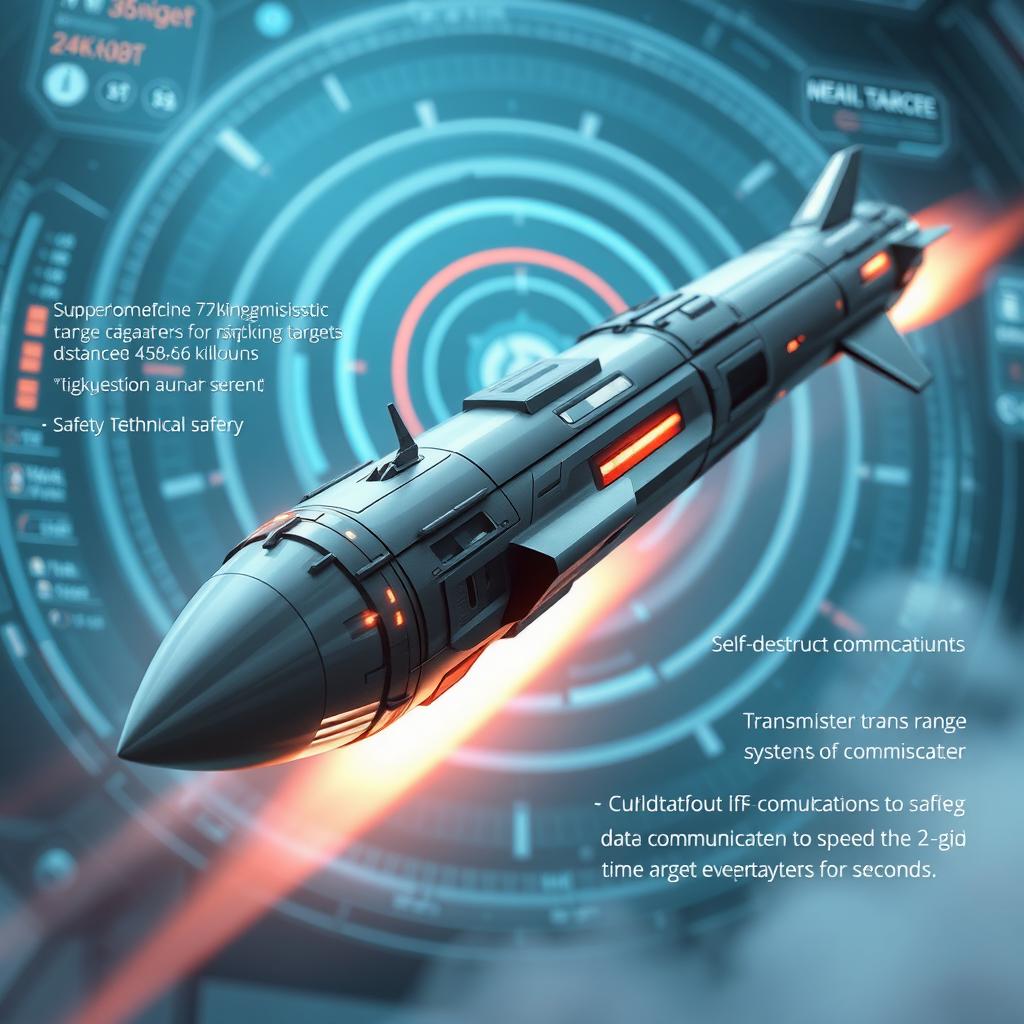 Futuristic Long-Range Missile: Advanced Design & Technology