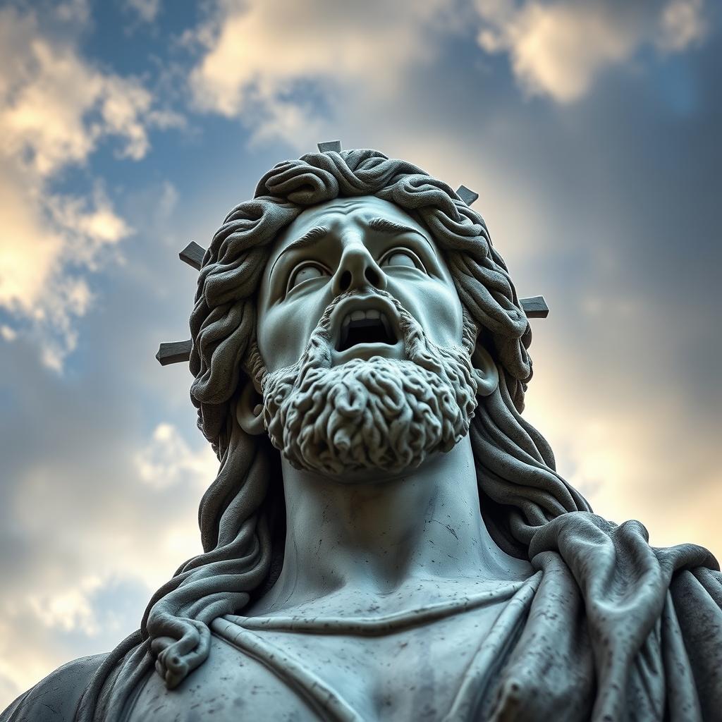 Explore the Majesty of an Ancient Roman Divine Statue
