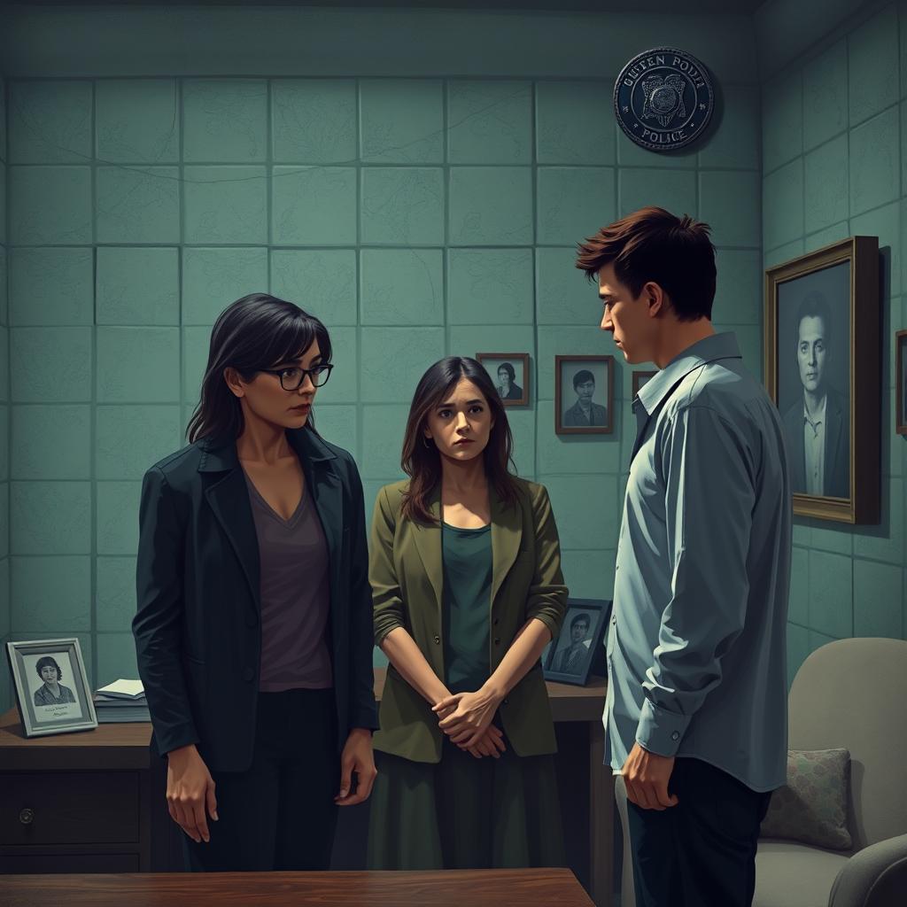 Heartbreaking Interrogation Scene: A Detective's Dilemma