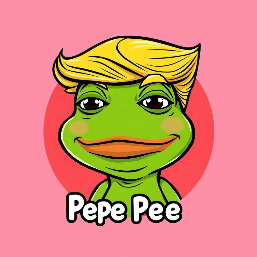 Pepe the Frog Meets Trump Hair