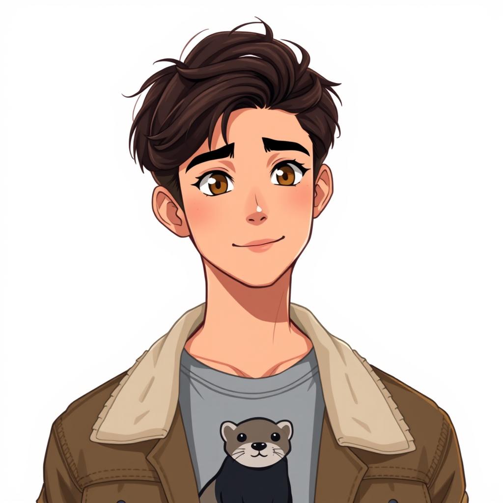 Meet Jake: A Charming Anime Portrait
