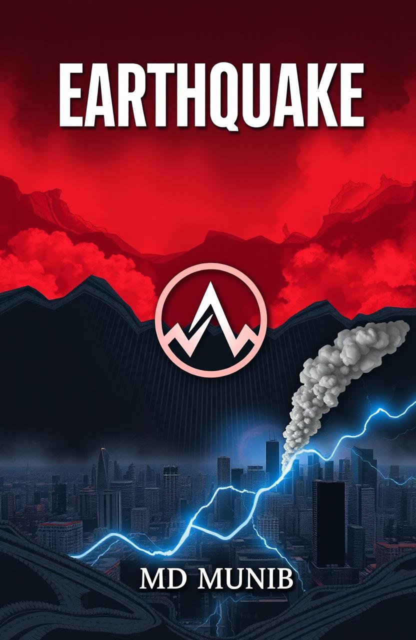 Dynamic Book Cover Design for 'Earthquake' by MD Munib