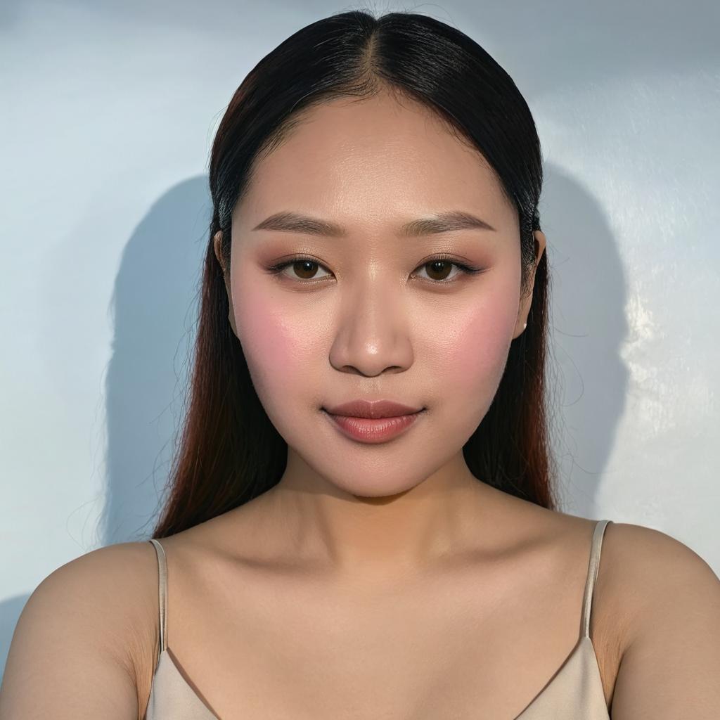 Elegant Professional Style: Captivating Portrait of a Young Woman