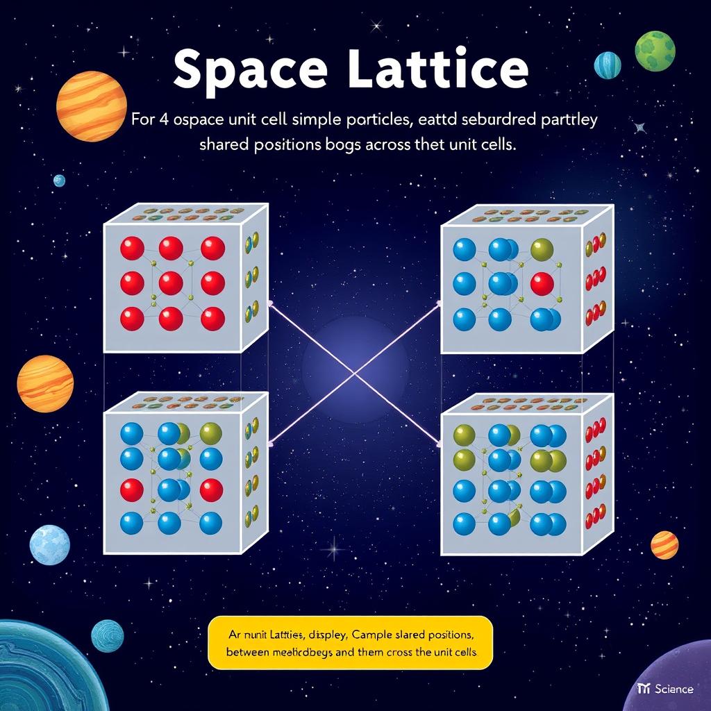 Exploring Space Lattices: Illustrated Unit Cells