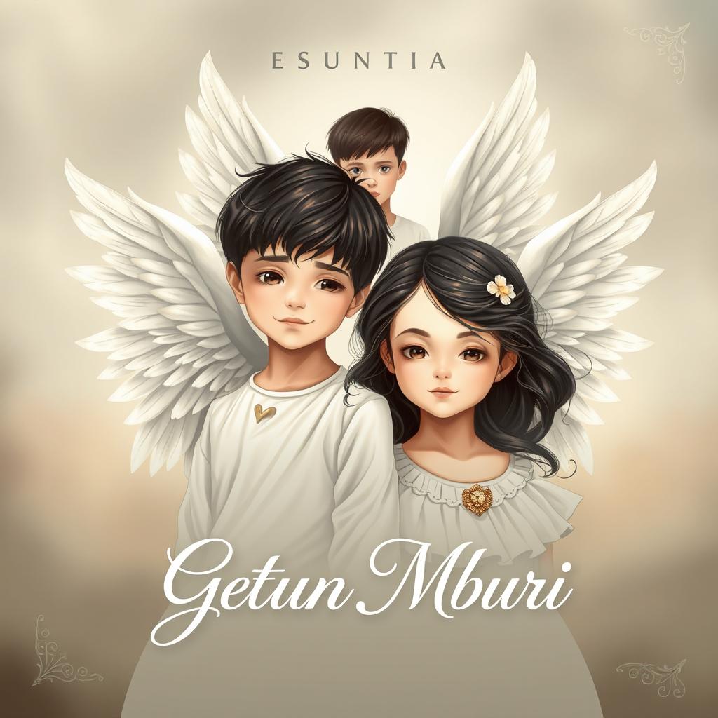 Ethereal Beauty: Angelic Duo Cover Design