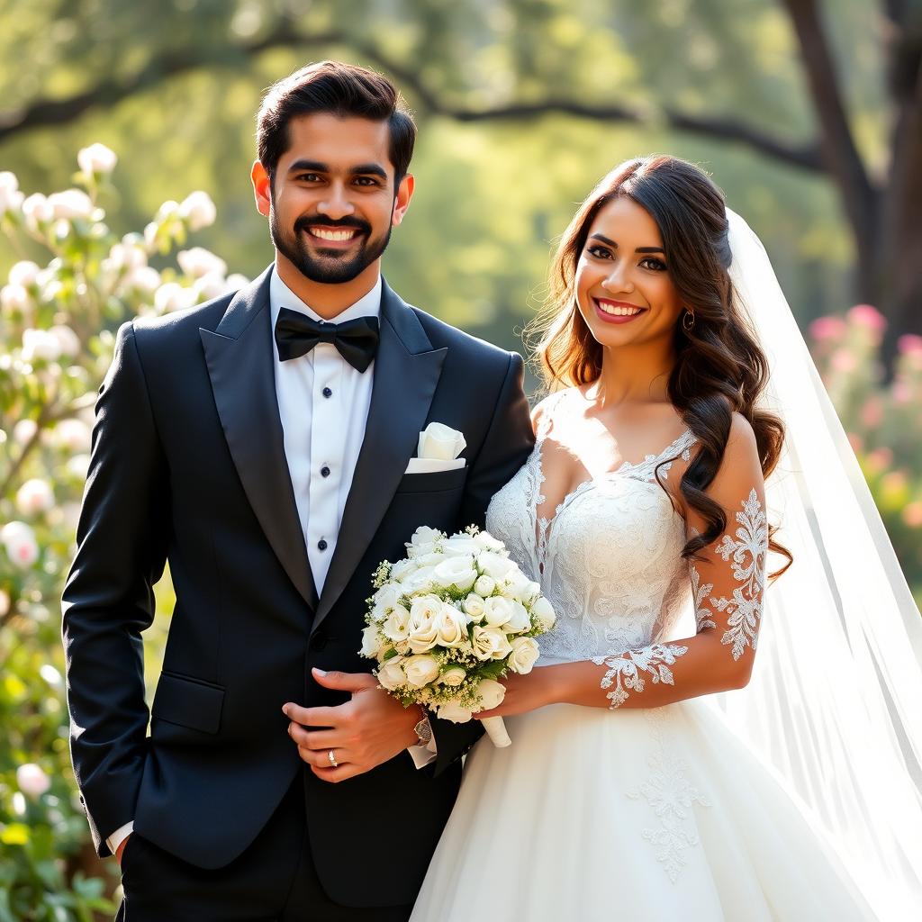 Stunning Wedding Day: Mia Khalifa & Handsome Groom