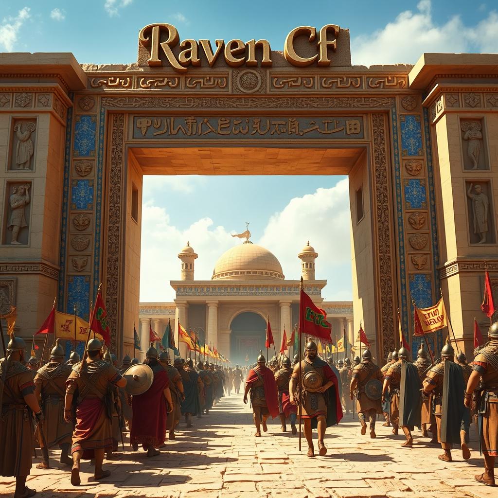 Cyrus the Great's Triumph: The Ancient Army Enters Babylon