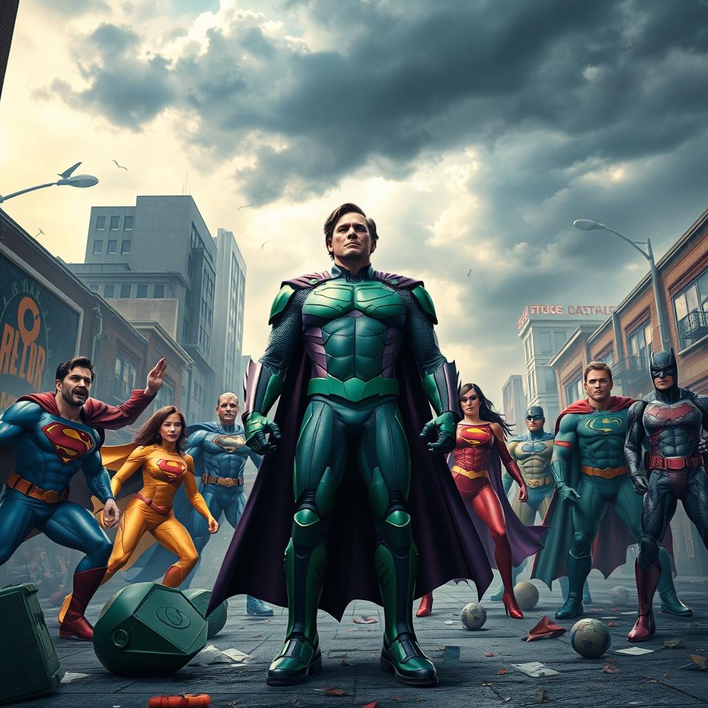 Epic Clash: Justice League vs Lex Luthor