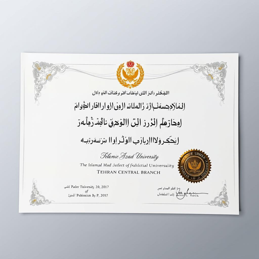 Islamic Azad University Diploma: A Symbol of Achievement