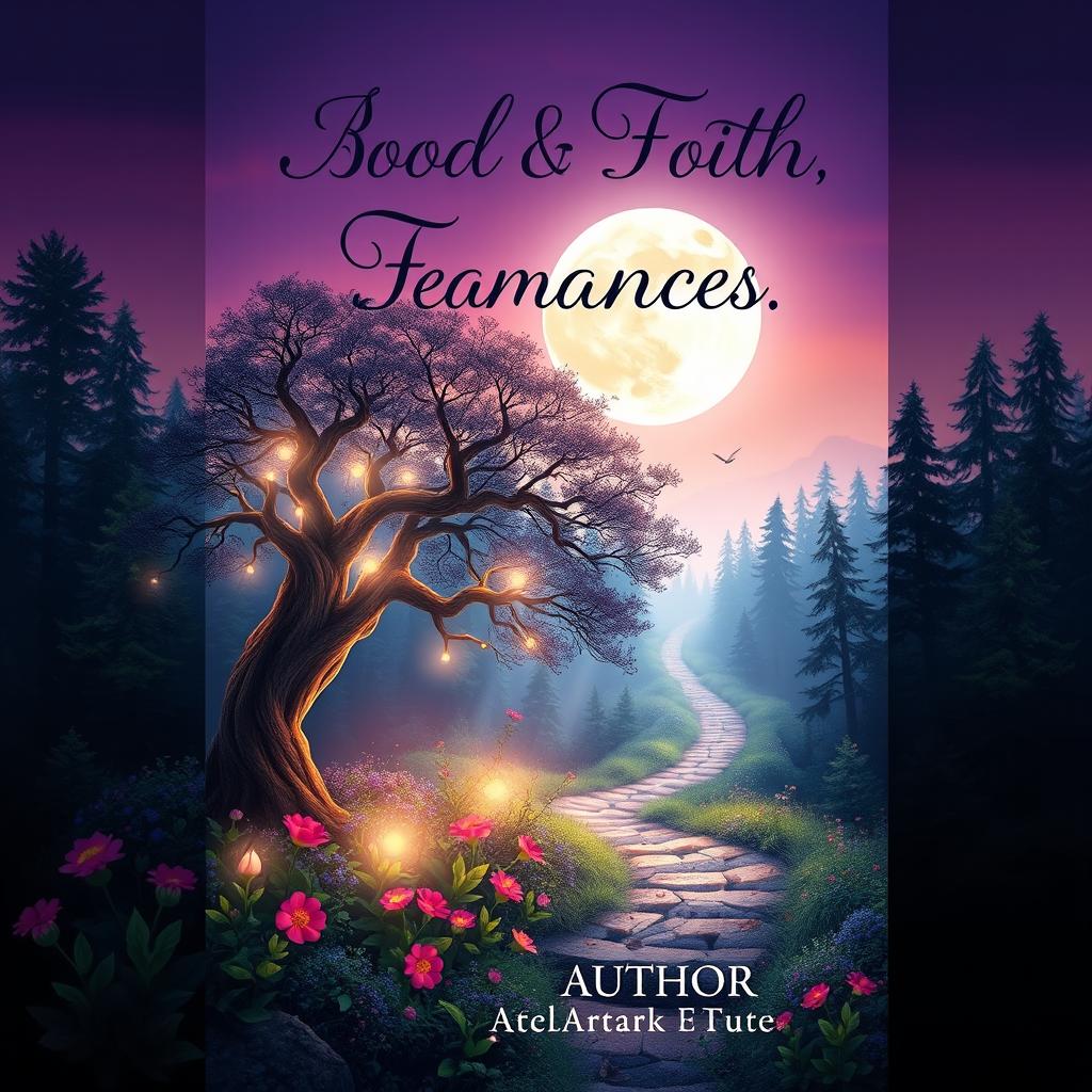 Enchanting Mystical Forest Book Cover Design