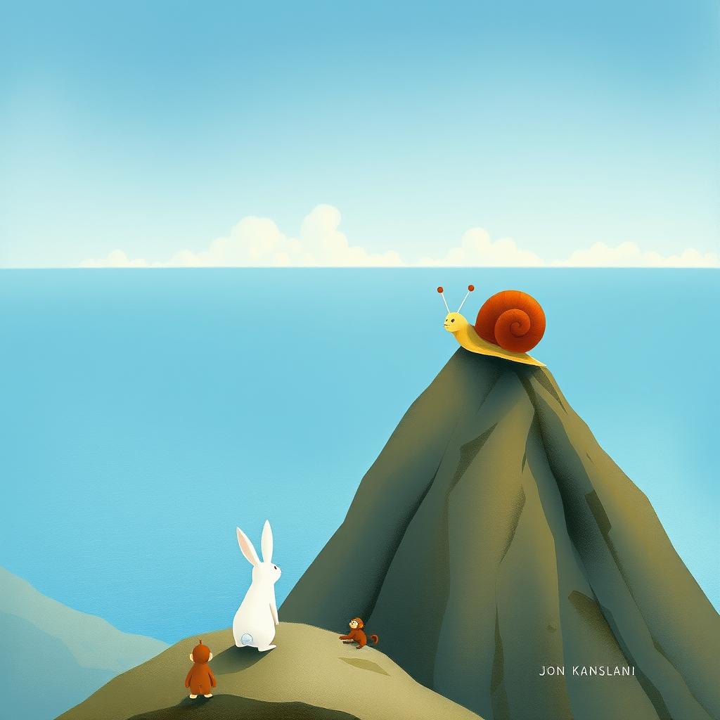 Tiny Explorer: Snail on a Mountain Top