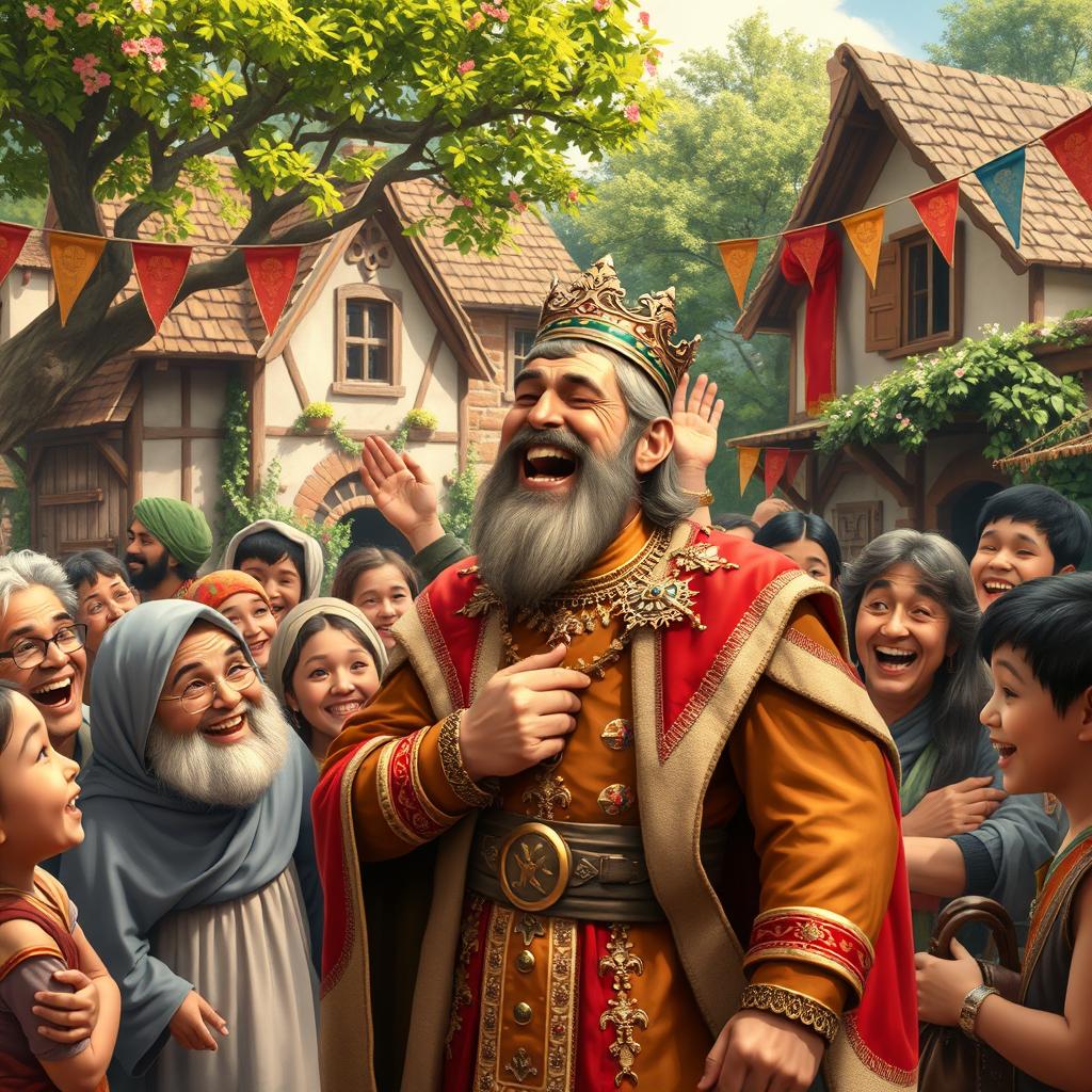 Joyful Reign: The King and His Villagers