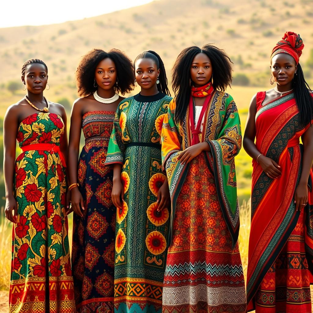 Celebrate Africa: Traditional Dresses of Diverse Cultures