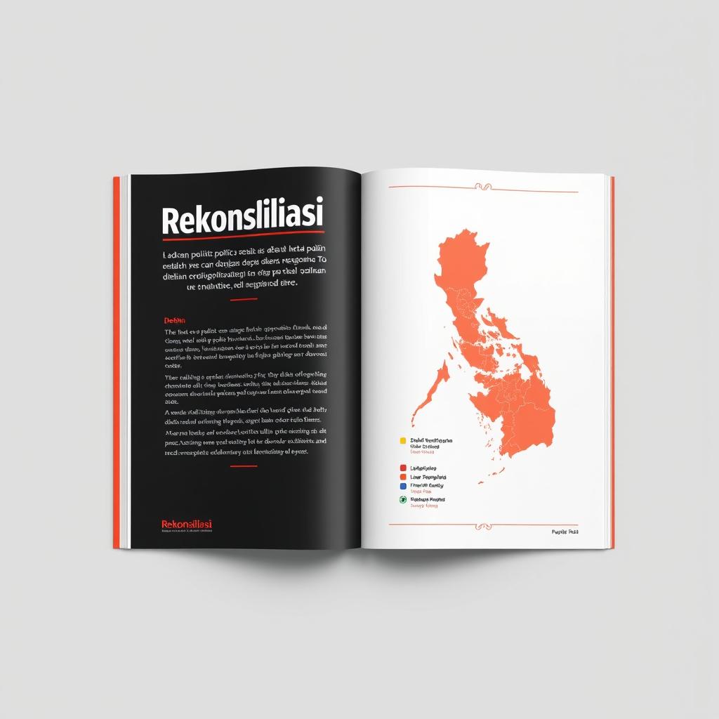 Rekonsiliasi: A Modern Book Cover Design