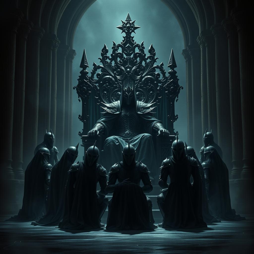 Encounter the Shadow King: A Majestic Dark Realm