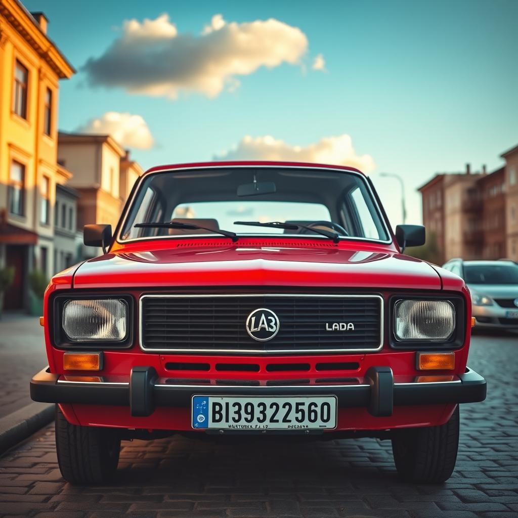Nostalgic Lada BA3 2104: A 1992 Classic