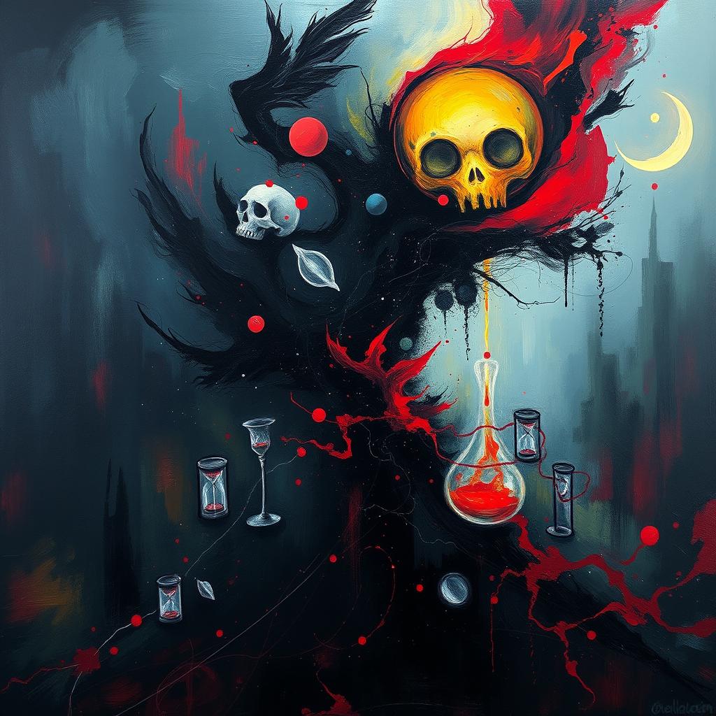 Abstract Exploration of Death: A Conceptual Journey