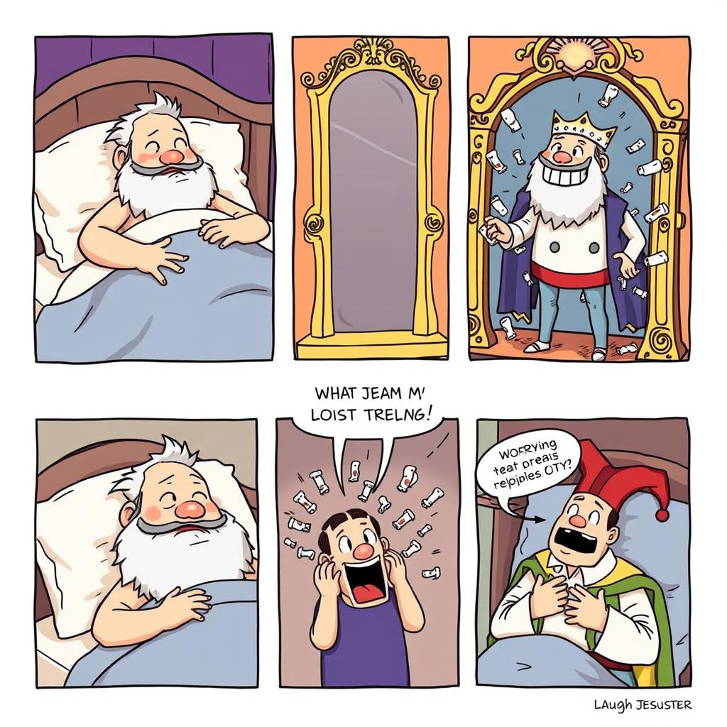 The King’s Hilarious Nightmare: Teeth Falling Out!