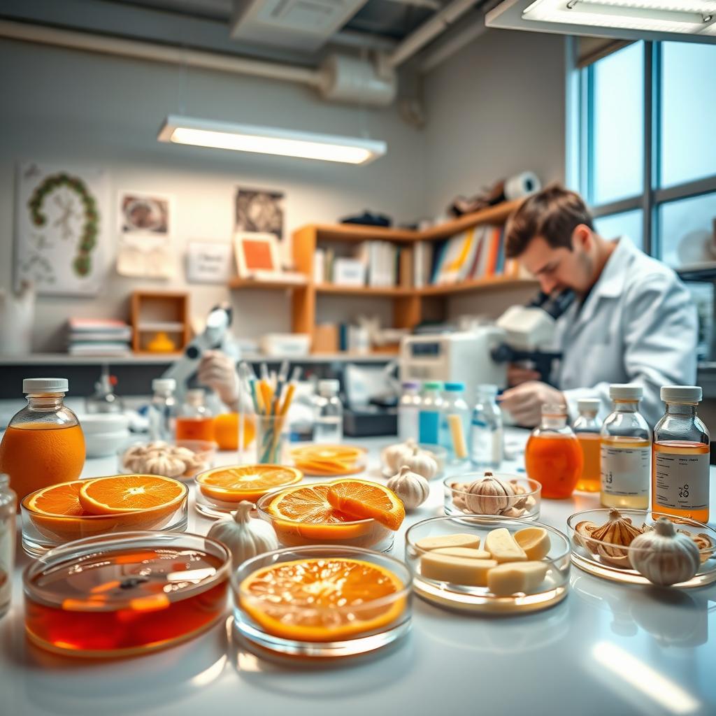Discover the Power of Nature: Testing Orange, Garlic, and Antibiotics ...
