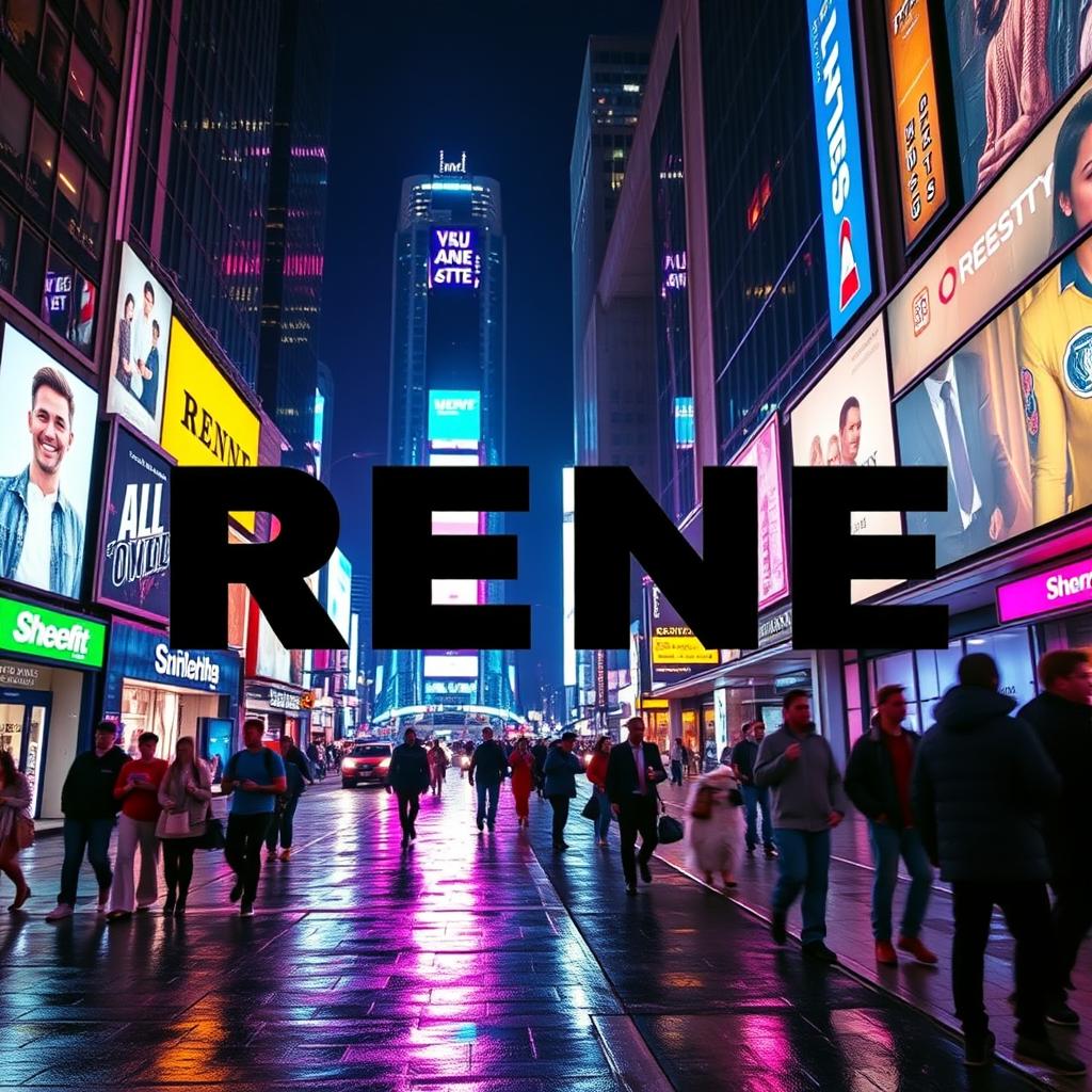 RENE: A Neon-Lit Urban Oasis