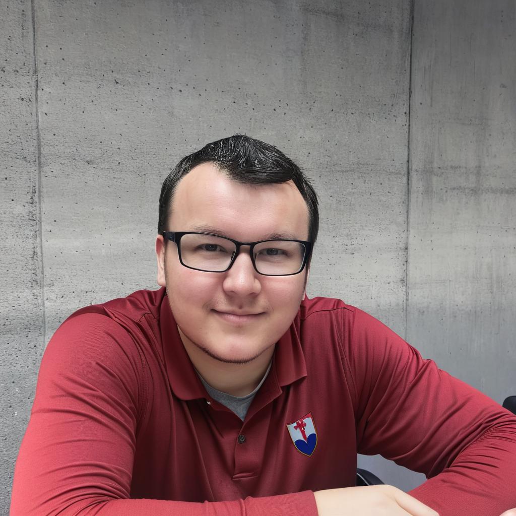 Light-Hearted Indoor Scene with Serbian Flair