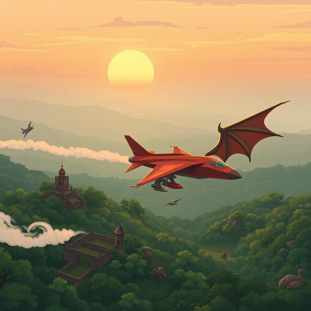 Modern Nation Meets Medieval Fantasy