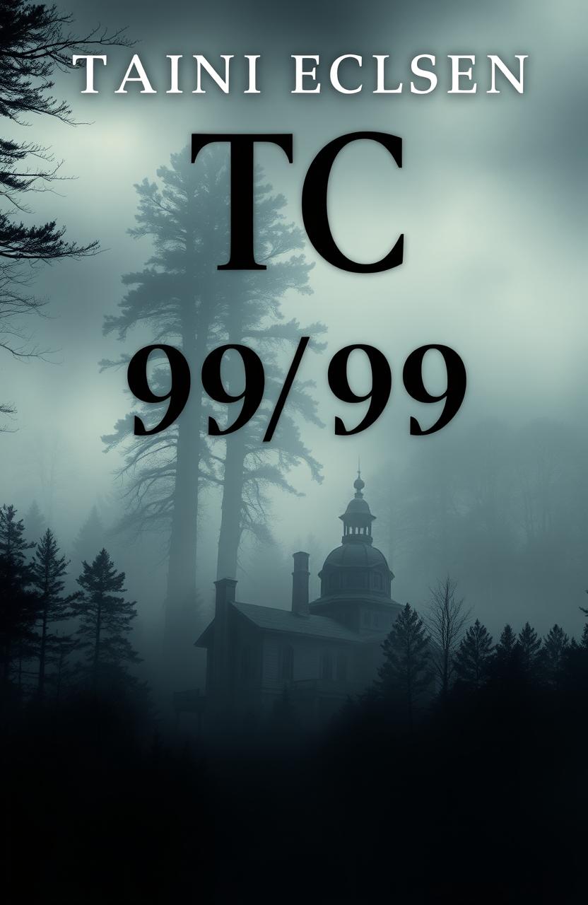 Intriguing Book Cover Design for 'TC 99/9999' - A Mysterious Aesthetic