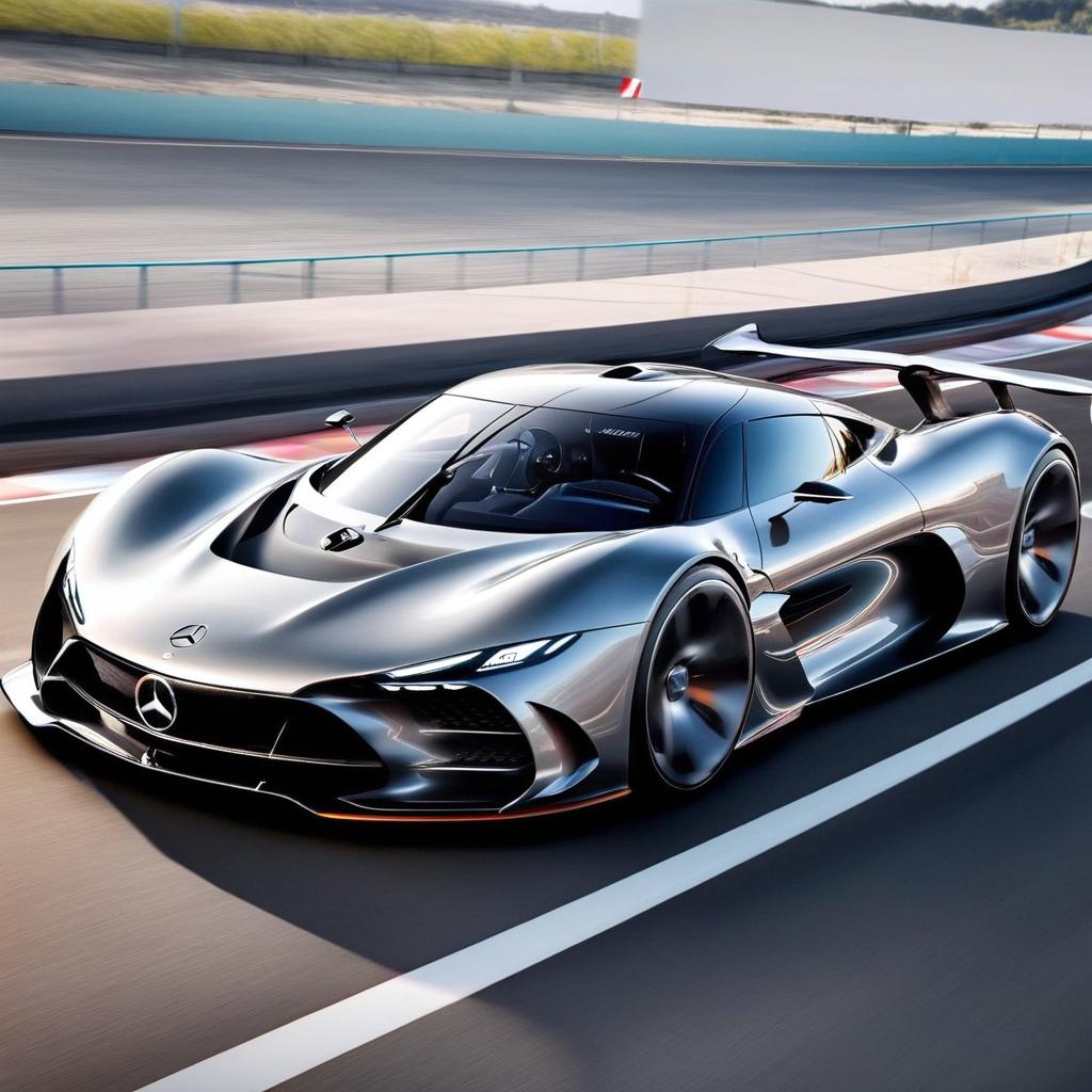 Explore the Futuristic Mercedes Hypercar and Wide Body Design