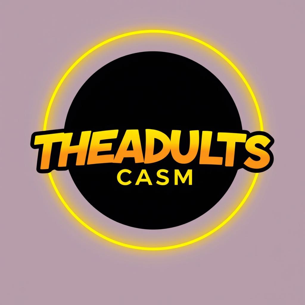Vibrant Logo Design for THEADULTS CASM
