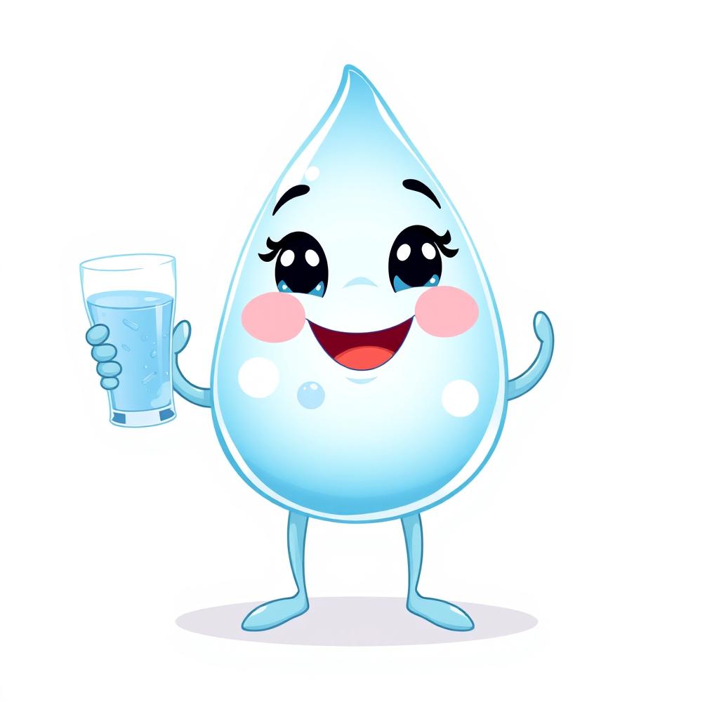 Meet Your New Favorite Character: The Adorable Water Drop
