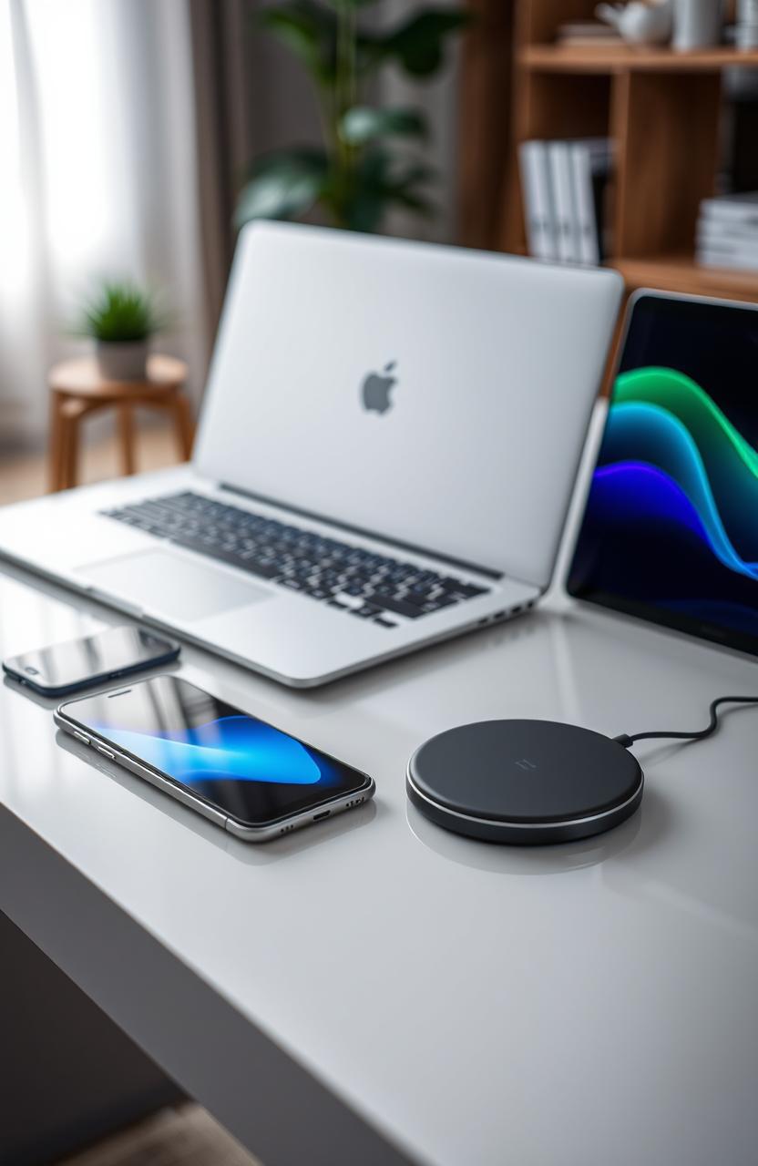 Sleek Showcase of Modern Electronics