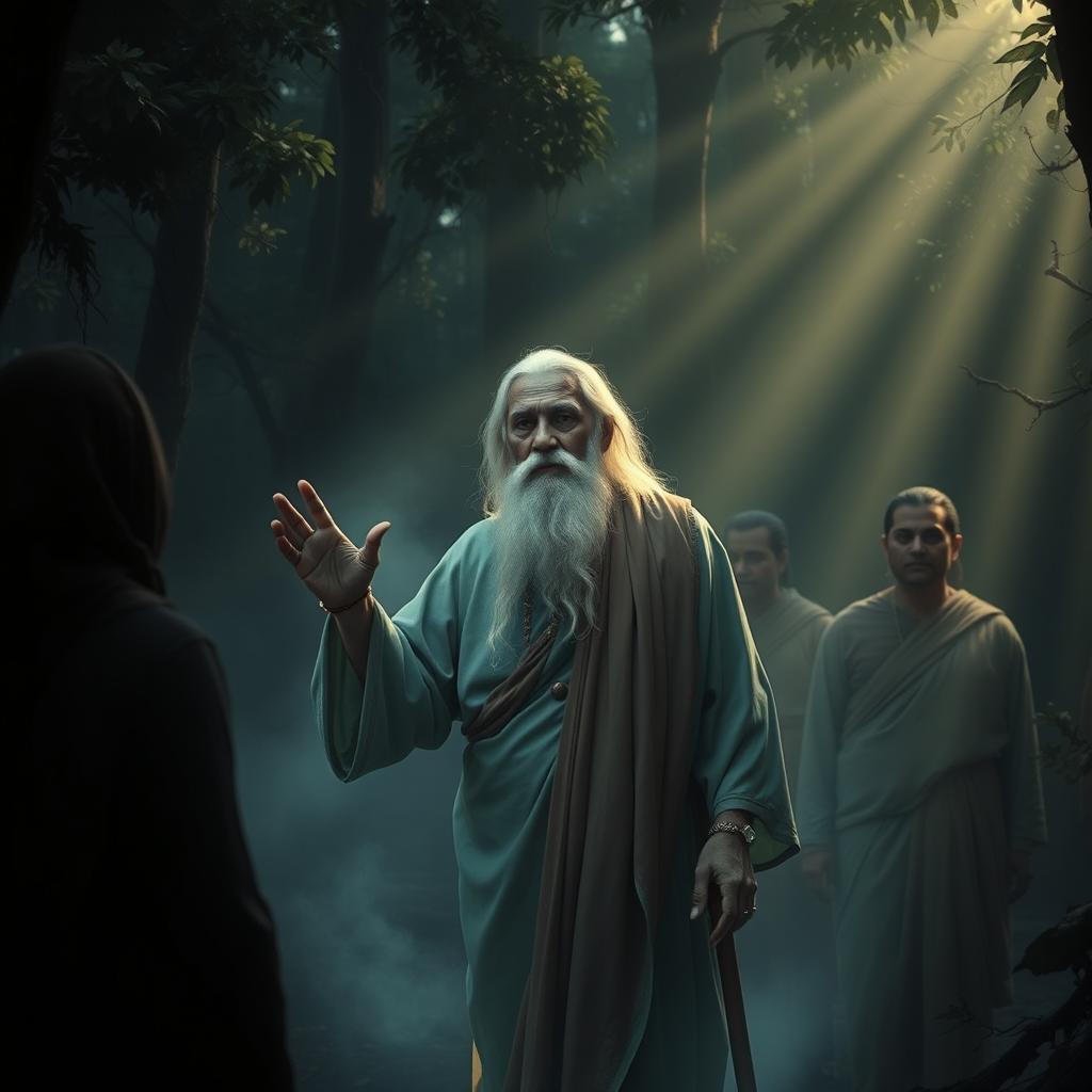 Discover the Wise Sage: A Mystic Encounter